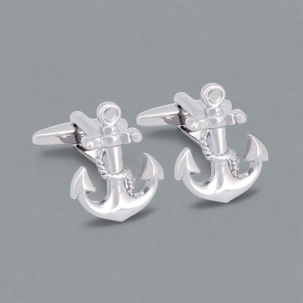 Nautical Anchor Cufflinks (Online Exclusive)