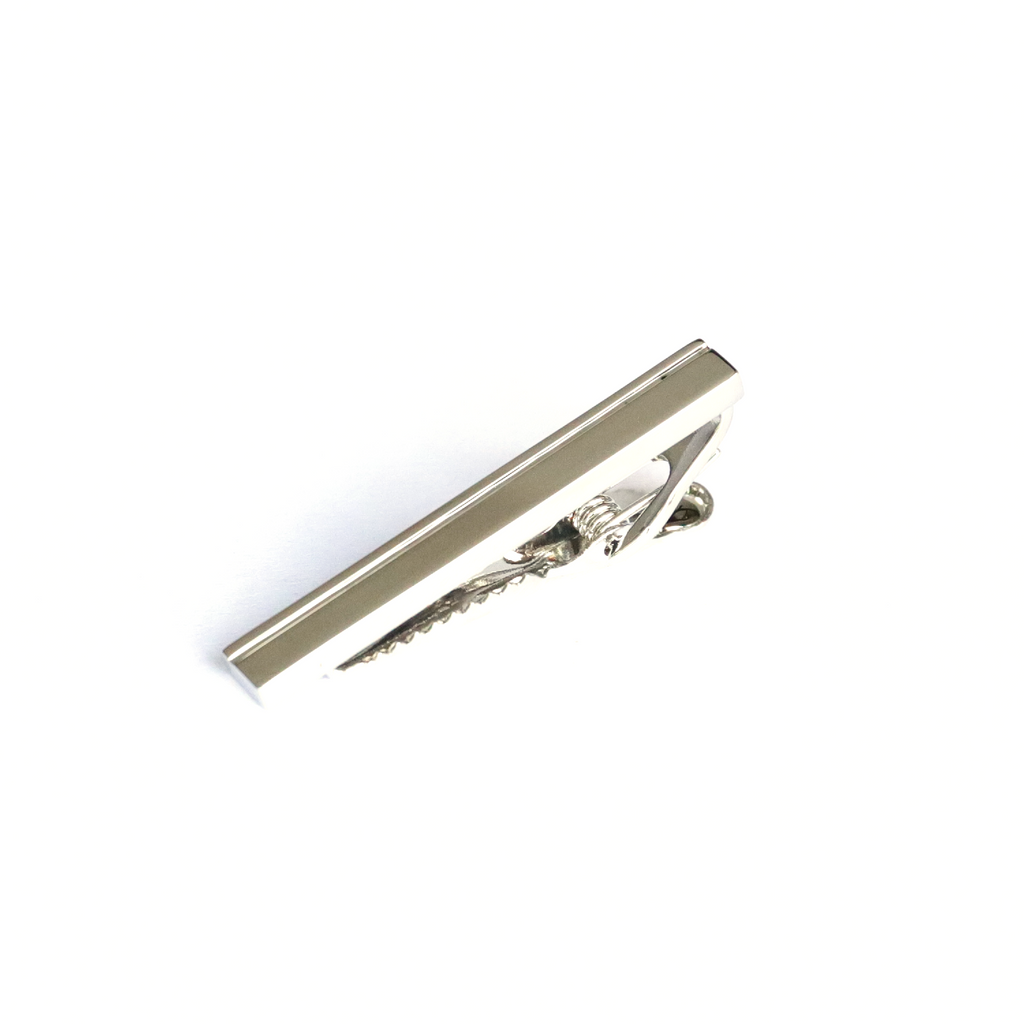 Orobianco L'unique Etched 4cm Tie Bar